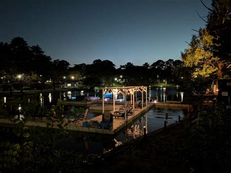 【大宮ボードハーバー】大宮公園 ボート池 夜、ライトアップも風情あり ボート復活 タウン誌 Acore（アコレ）おおみや
