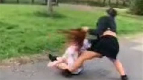 Vulnerable 14 Year Old Girl Booted In The Face And Dragged By The