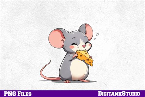 1 Mouse Sniffing Cheese Designs And Graphics