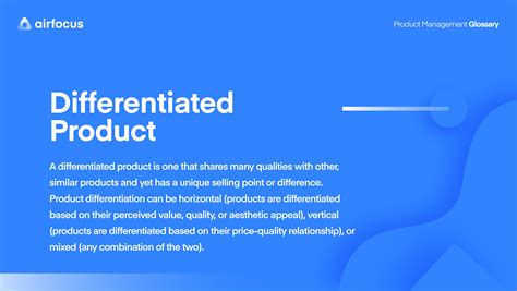 What Is A Differentiated Product Definition Examples Faqs