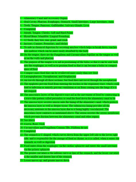 Mod 3 Problem Set Answers Pdf Stomach Small Intestine