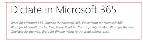 how to add dictate button in mac office 365 excel toolbar or ribbon