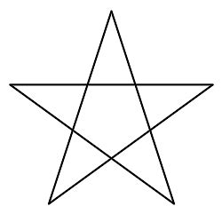 五角星 数学百科