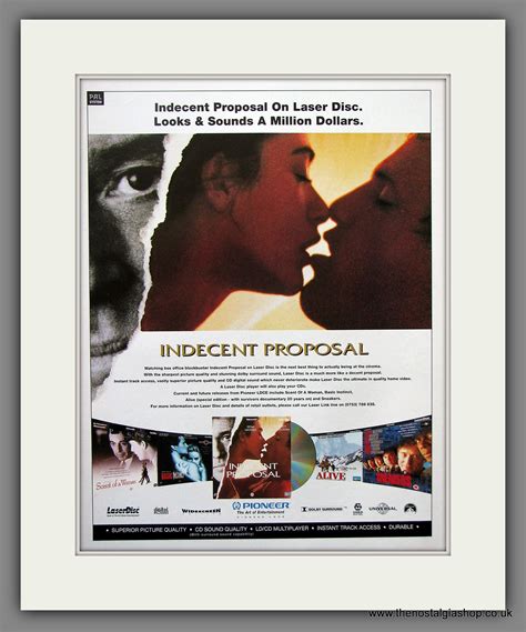Indecent Proposal Movie Poster Indecent Proposal 1993 Mistakes