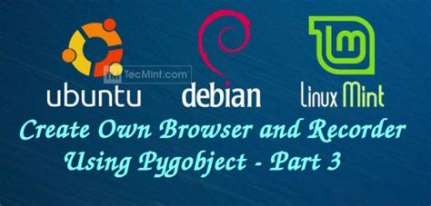 How To Create Gui Applications In Linux Using Pygobject