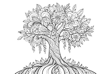 Premium Vector Beautiful Abstract Tree For Design Element And Adult