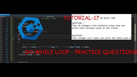Do While Loop Practice Questions In C Tutorial 17 Do While Loop
