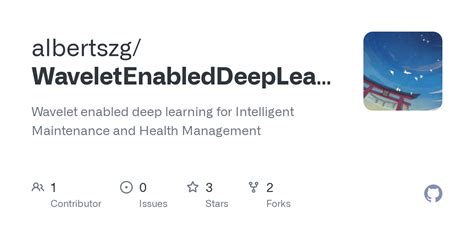 Github Albertszgwaveletenableddeeplearning Wavelet Enabled Deep Learning For Intelligent