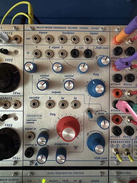 Vedic Scapes 13700 Dual Feedback Filter Buchla Format 2010s Reverb