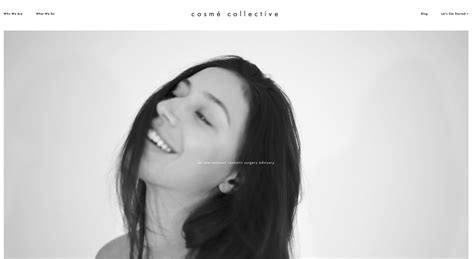 cosmé collective css nectar web design awards css gallery
