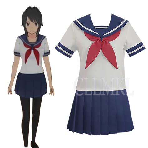 Specialty JK Yandere Simulator Ayano Aishi Yandere Chan School Uniform