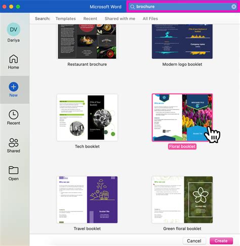 How To Make A Brochure On Microsoft Word