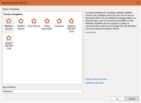 Manage Applications In Visual Studio Azure Service Fabric Microsoft Learn