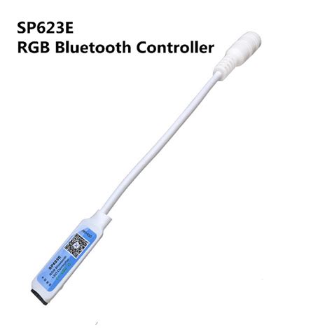 Bluetooth Compatible Led Music Controller With 38keys Ir Remote Phone App Control Sp613e Sp623e