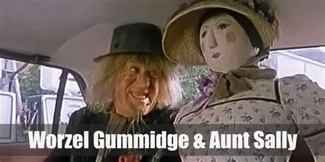 Worzel Gummidge And Aunt Sally Costume For Halloween