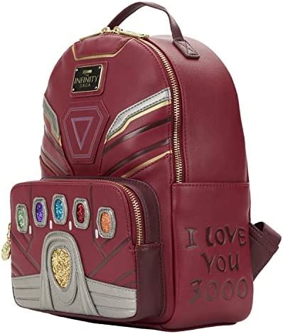 Loungefly Marvel Avengers Iron Gauntlet Infinity Saga Mini Backpack DisneyLoungefly