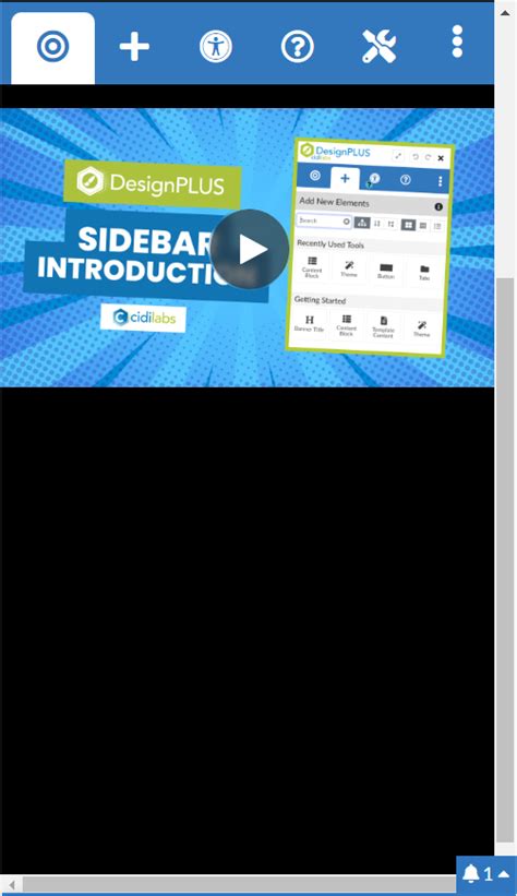 Why Is My Iframe Overriding The Sidebar In The Edit Current Element Tab