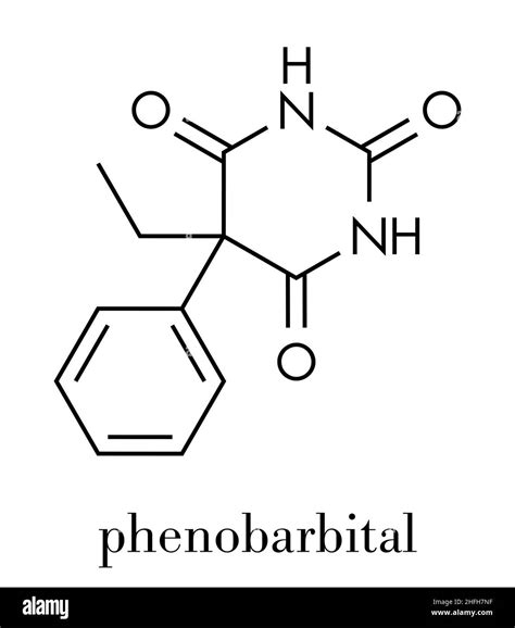 Phenobarbital Barbiturate Anticonvulsant Epilepsy Drug Chemical