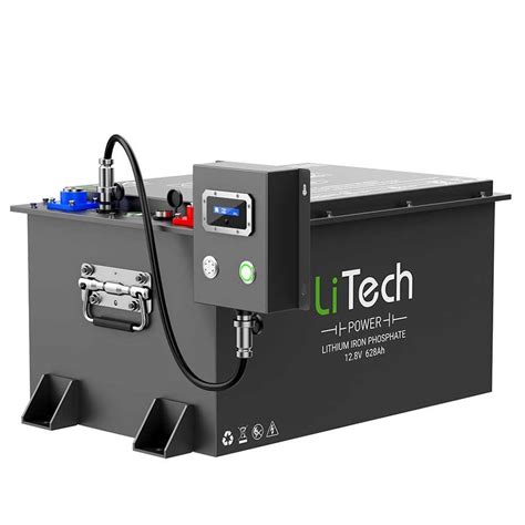 Litech Power 48v 100ah 24v 200ah Lifepo4 Batteries 4 8kwh Server Rack