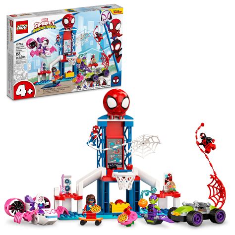 LEGO Marvel Spidey And His Amazing Friends Spider Man Webquarters