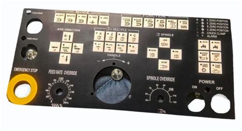 Fanuc Cnc Control Panel Overlay At ₹ 3000piece Cnc Control Panel In
