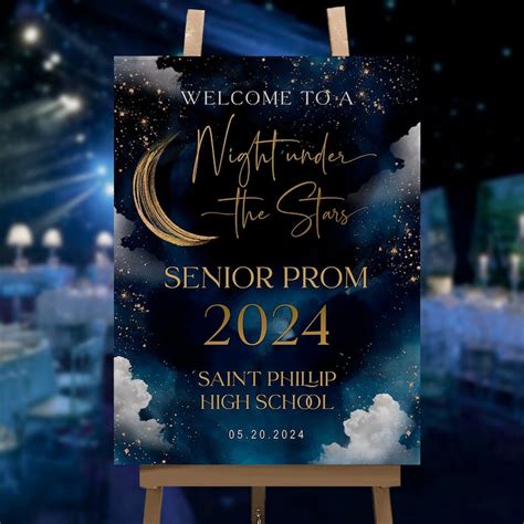Under The Stars Prom Theme Etsy