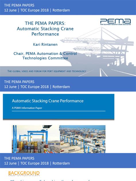 Automaticstackingcraneperformance Pdf Crane Machine Simulation