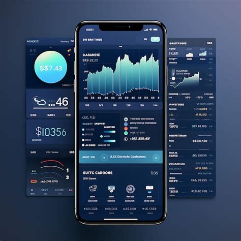 Premium Ai Image Mobile App Design Of Finance Investment Tracker App