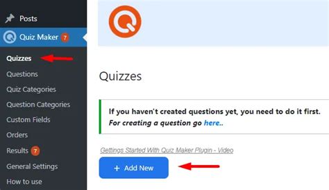 Create A Quiz Fox Lms