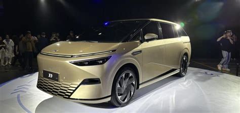 Xpeng X9 Flagship Mpv Debuts In China