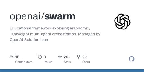 Github Openaiswarm Educational Framework Exploring Ergonomic Lightweight Multi Agent