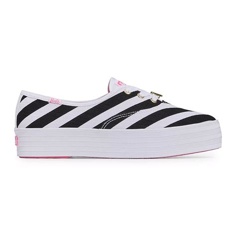 Keds X Barbie™️ Point Striped Canvas Lace Up Free Shipping Keds