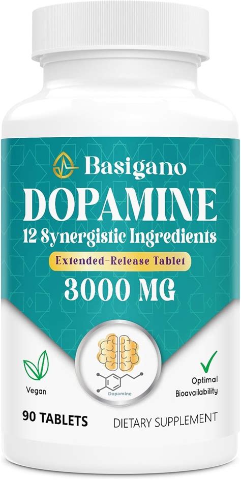 Basigano Natural Dopamine Supplement 90 Tablets Pack Of 1 India Ubuy