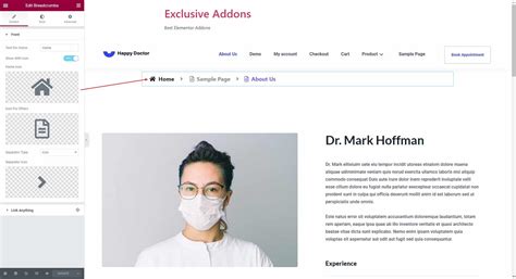 Add Elementor Breadcrumbs Widget On Wordpress Site Exclusive Addons