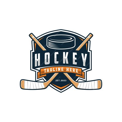 Premium Vector Hockey Logo Badge Emblem Sports Label Vector