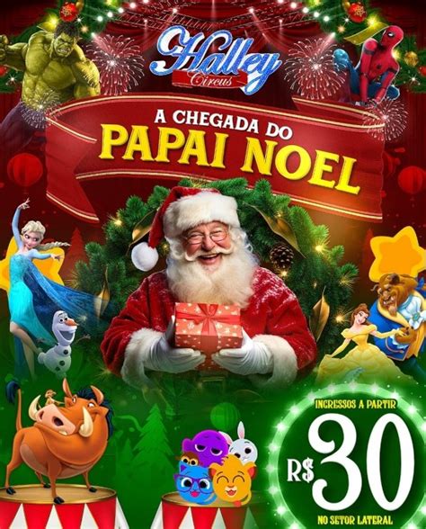 Halley Circus UBÁ Sábado às 20h30 em Ubá Sympla