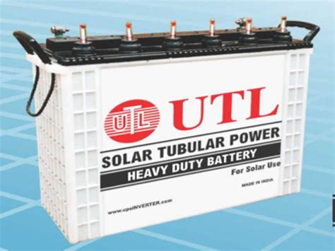 UTL SOLAR INVERTER TALL TUBULAR BATTERY Capacity 120 200 Ah 12V Rs