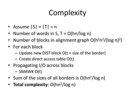 Ppt Efficient Sub Quadratic Alignment Algorithm Utilizing Trie