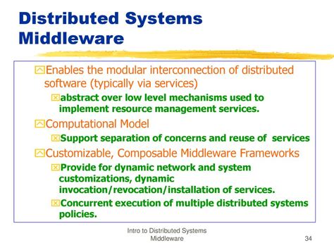 Distributed Systems Middleware Ppt Download