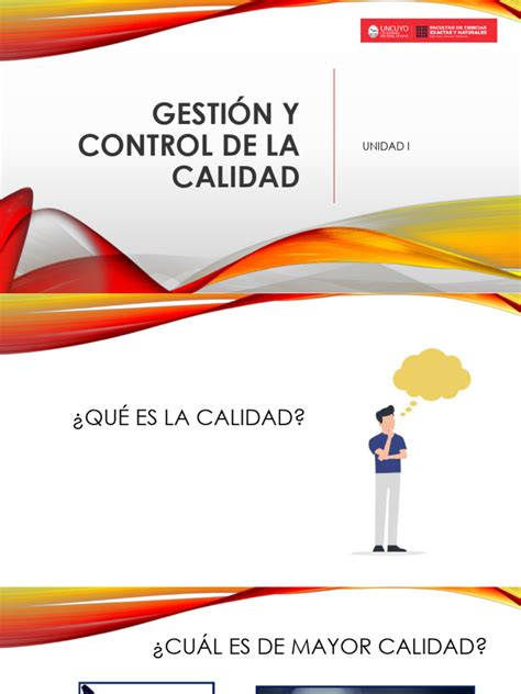 Clase 1 Gestión Y Control De La Calidad Pdf Calidad Comercial Gestión De La Calidad