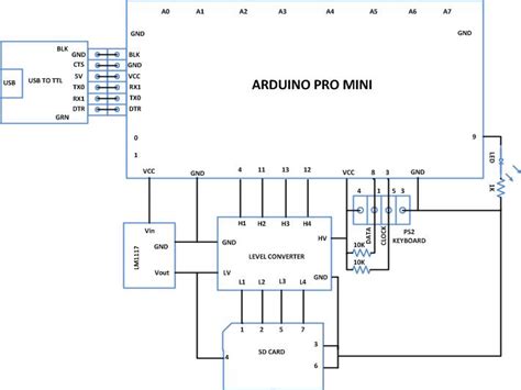 Ps2 Keyboard Circuit Diagram Circuit Diagram