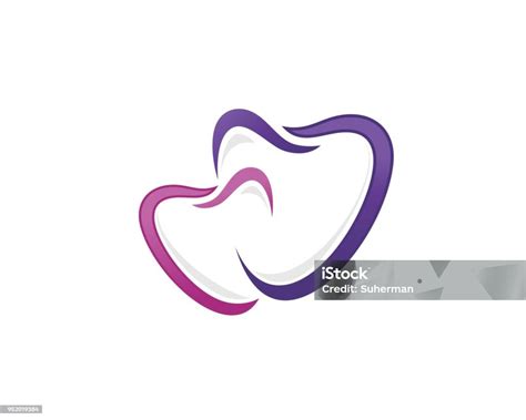 牙科標誌向量圖形及更多商標圖片 商標 牙齒保健 牙醫 Istock