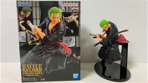 Unboxing ONE PIECE BATTLE RECORD COLLECTION Roronoa Zoro Figure YouTube