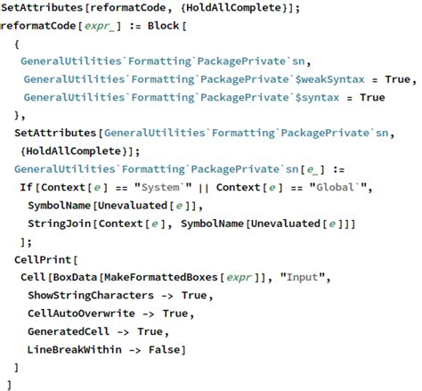 Formatting Code Request Make Copy Formatted Code Bulletproof