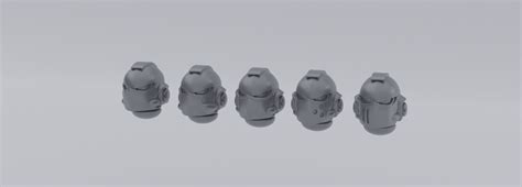 Free 3d File Strikingly Knightly Silver Helmet Bits 🪖・3d Print Model To