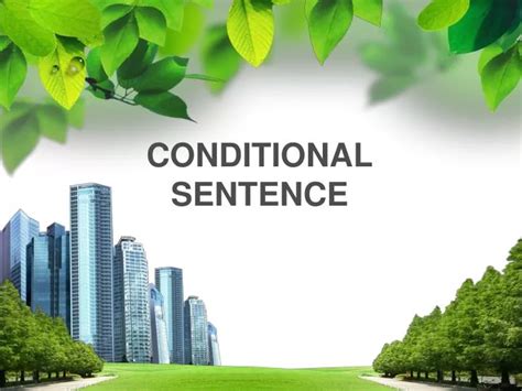 Ppt Conditional Sentence Powerpoint Presentation Free Download Id