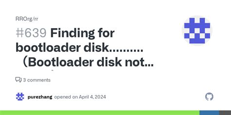 Finding For Bootloader Disk Bootloader Disk Not Found