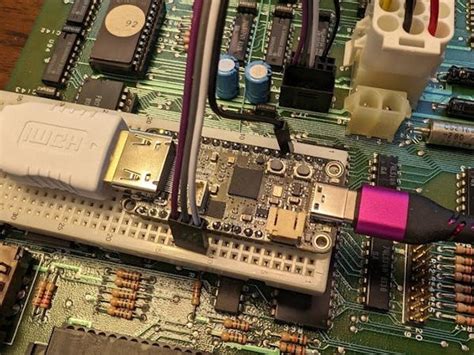 Jeff Eplers Adafruit Feather Rp2040 Adapter Gets Vintage Ttl Computers