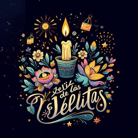 Premium Ai Image Design For Dia De Las Velitas