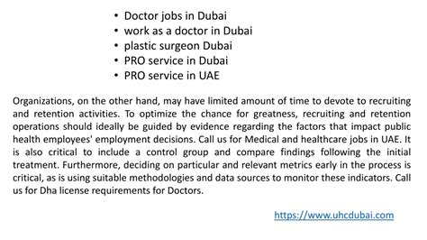 Ppt Plastic Surgeon Dubai Unique Healthcare® Consultancy Dubai